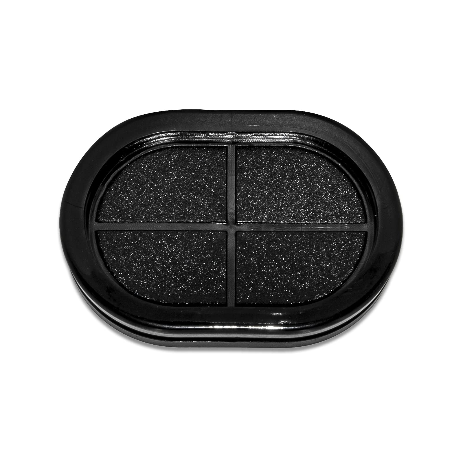 Snapklik.com : Black 50 X 75 Mm, 2" X 3" Double-Sided Synthetic Rubber ...