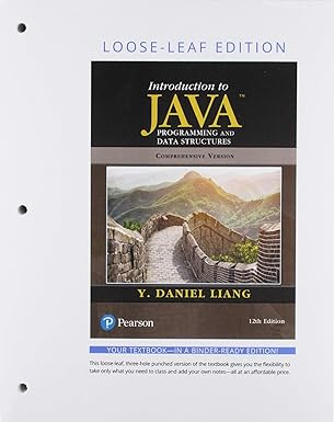 Intro to Java Programming, Comprehensive Version, Loose Leaf Edition: Liang, Y.: 9780136520153 ...