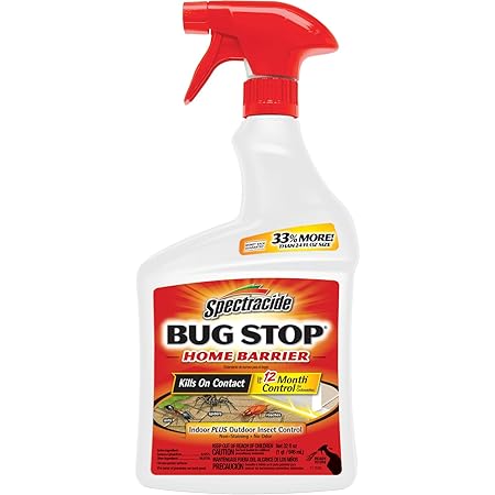 Amazon.com: Spectracide Bug Stop Home Barrier Ready-to-Use Spray, 32 ...