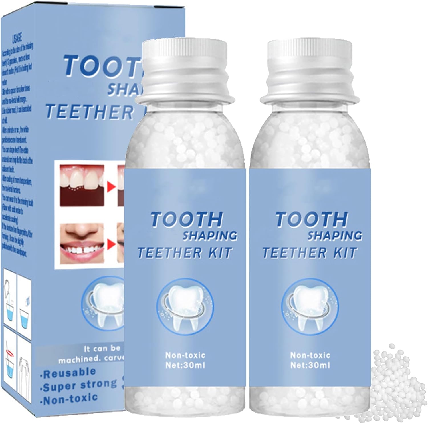 KAYZON Temporary Tooth Filling, Thermal Forming False Teeth, DIY ...