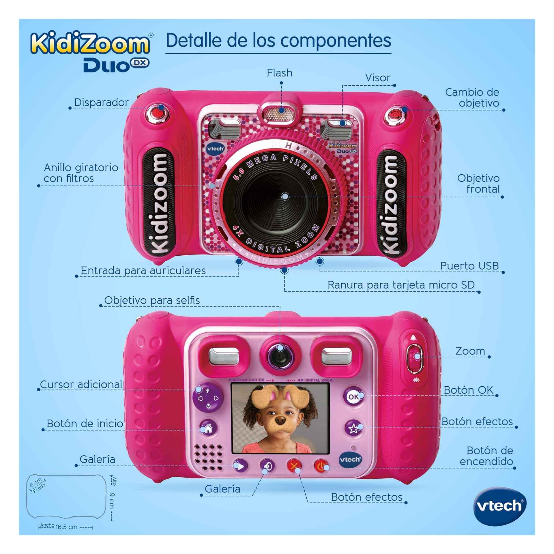 Snapklik.com : VTech - Kidizoom Duo DX Digital Camera For Kids Photos