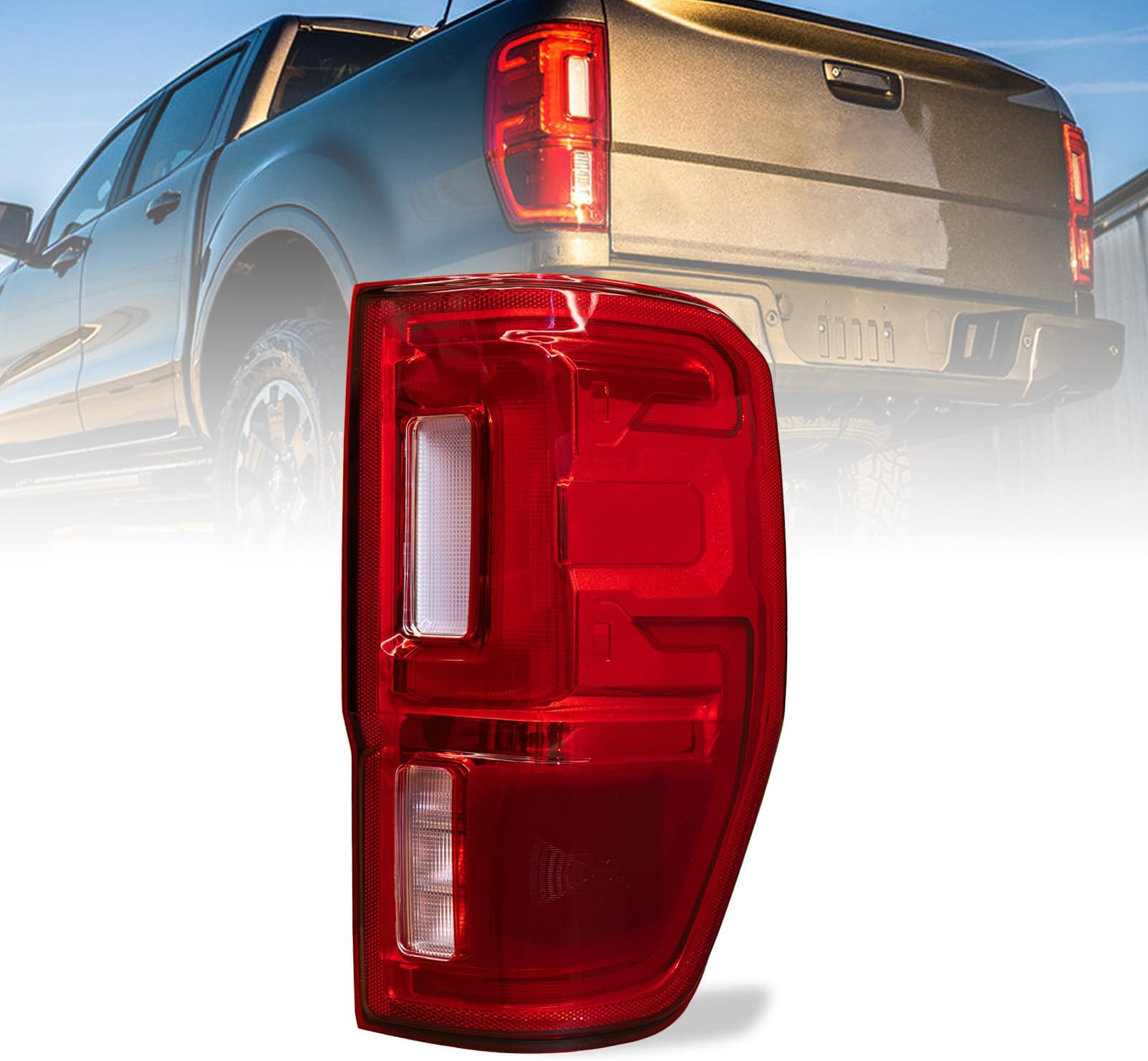 Amazon.com: LED Tail Lights Compatible With 2019-2023 Ford Ranger XL ...