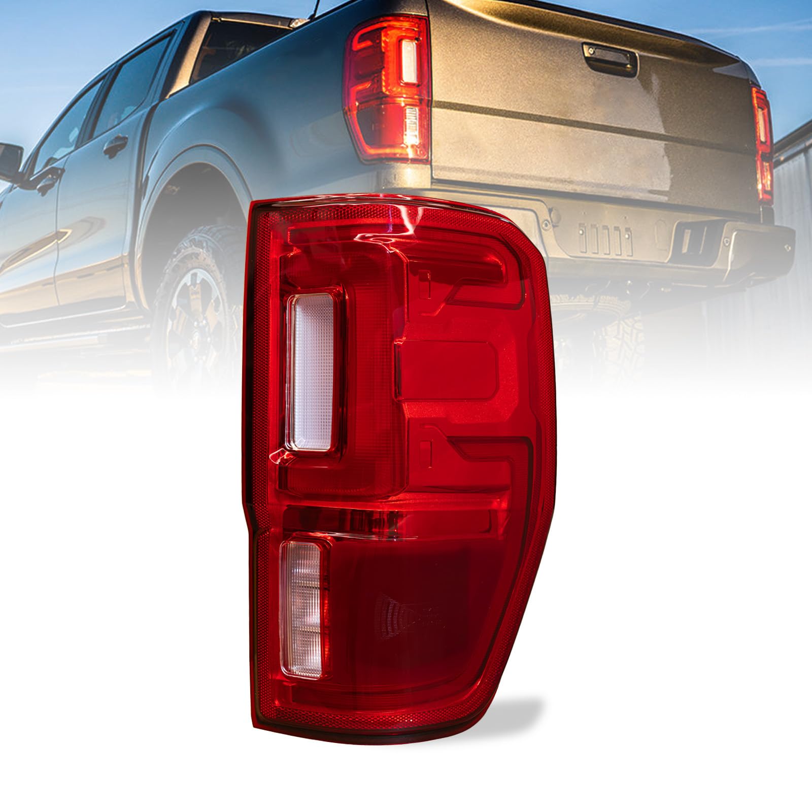 Amazon.com: LED Tail Lights Compatible With 2019-2023 Ford Ranger XL ...