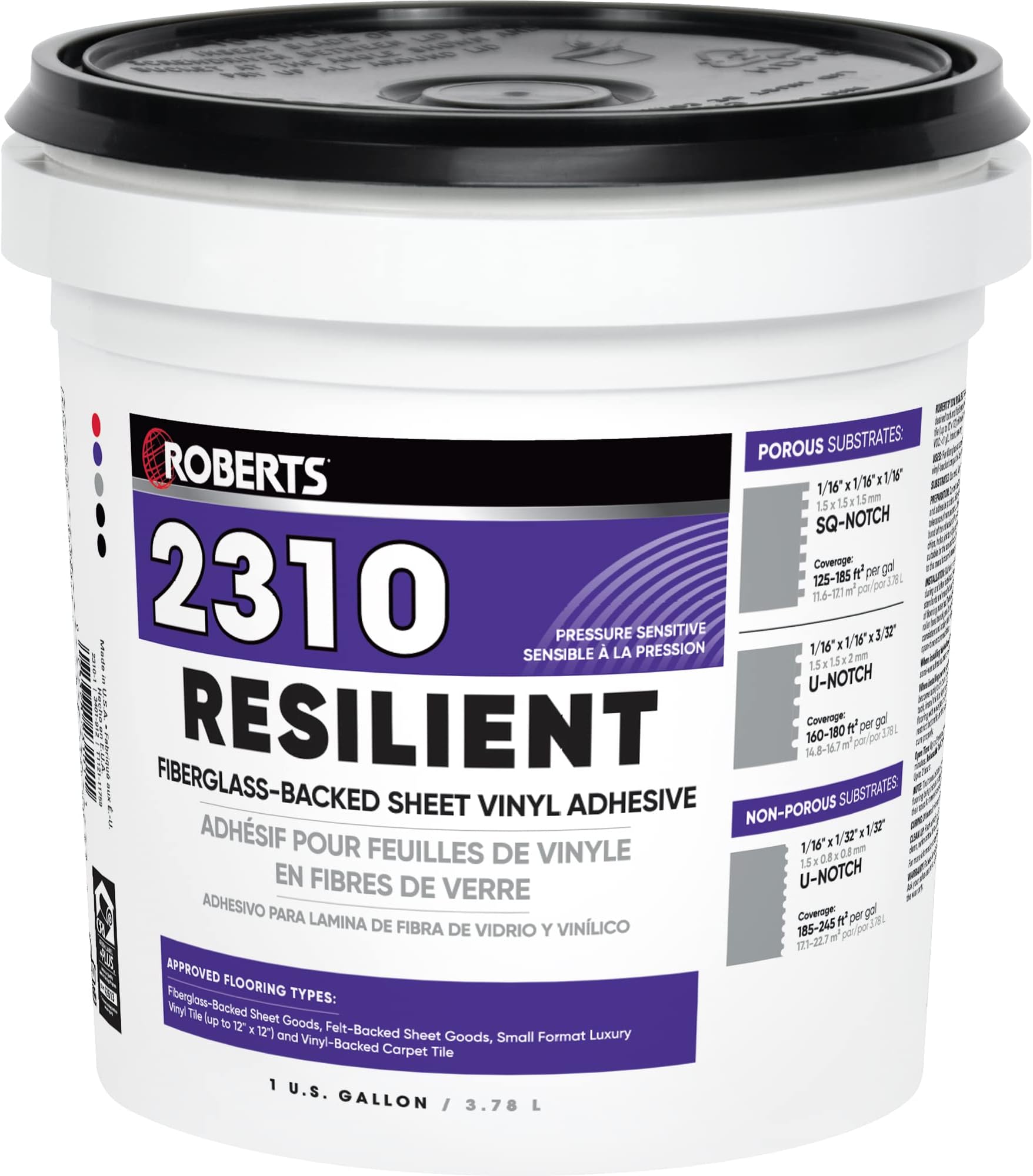 Amazon.com: Roberts/Q E P PS100-G Ressure Sensitive Adhesive ...