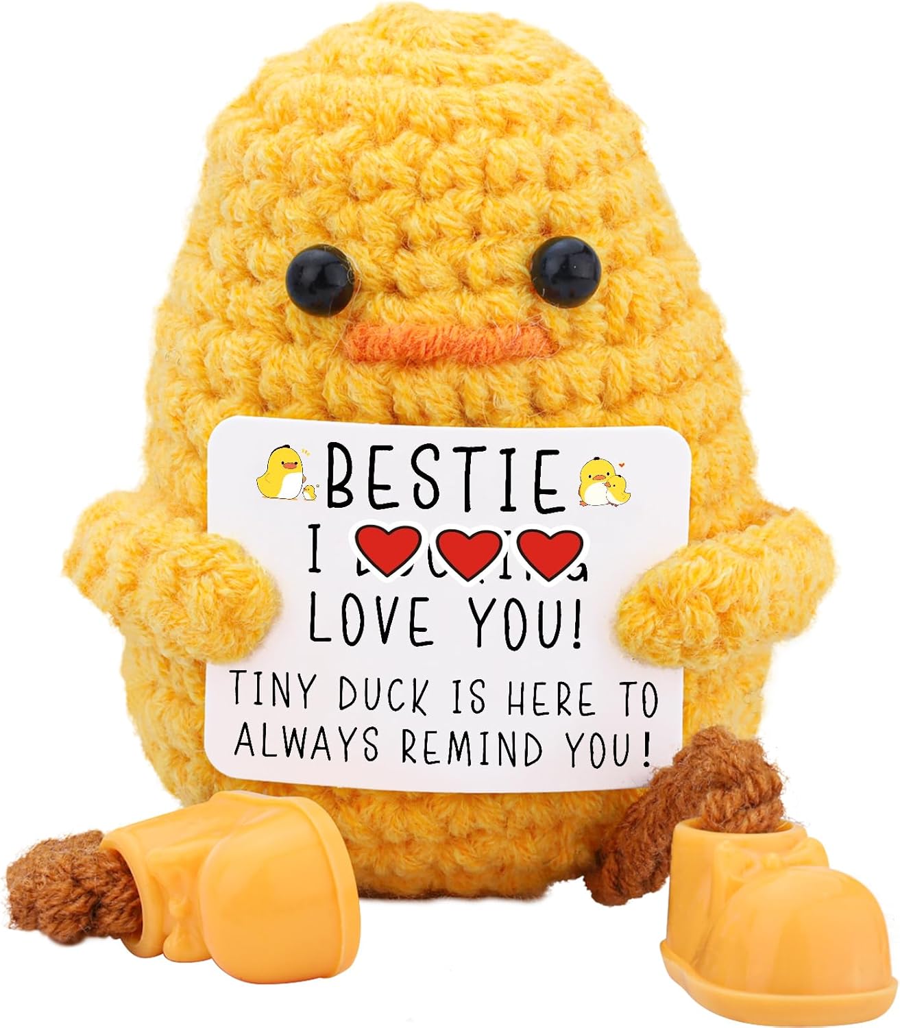 Amazon.com: BILOLLY Bestie Gifts Long Legged Duck, Birthday Christmas ...