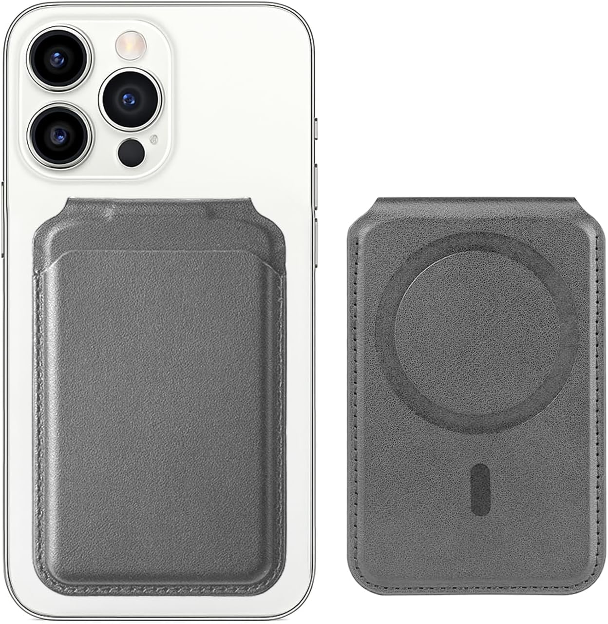 Amazon.com: BIX for magsafe wallet men - magnetic wallet for iphone ...