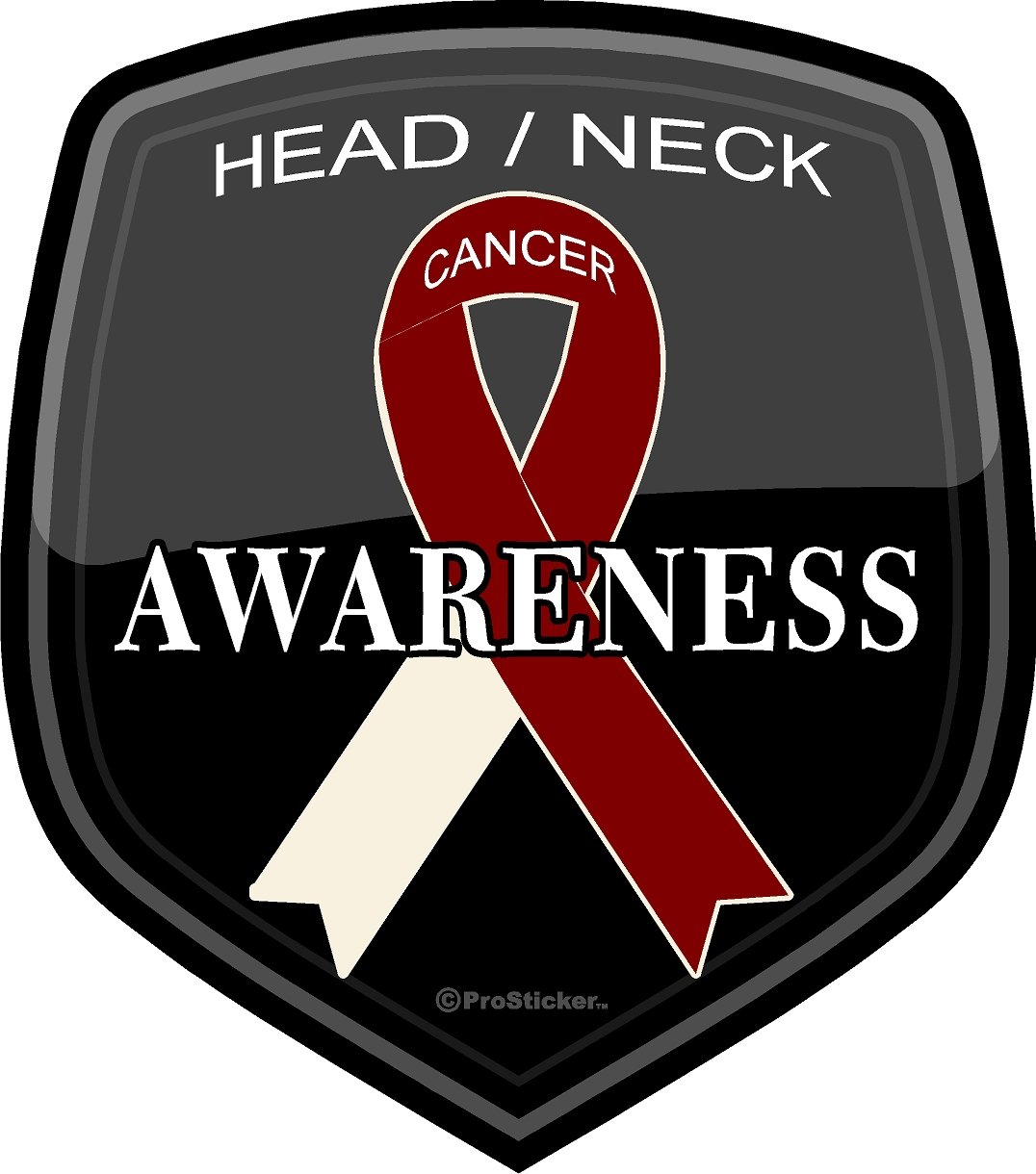 Head And Neck Cancer Ribbon