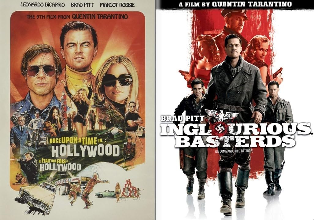 Amazon.com: Once Upon a Time In Hollywood / Inglourious Basterds (Brad ...