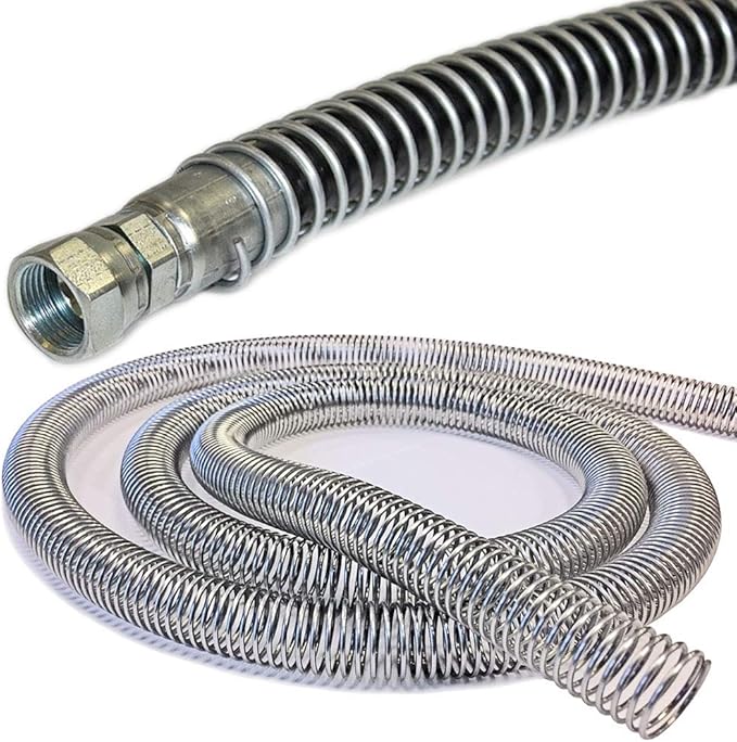 Amazon.com: Electriduct 3/4" Steel Spring Guard Flexible Pipe Hose ...