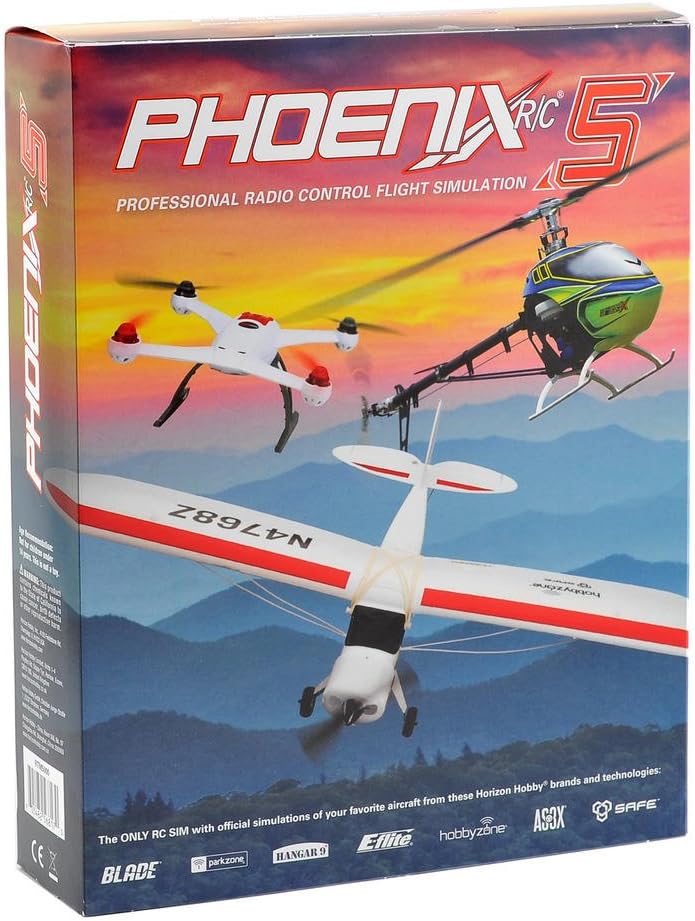 Phoenix V5.0 R/C Heli, Quad and Plane Pro Simulator - RTM5000 : Amazon ...