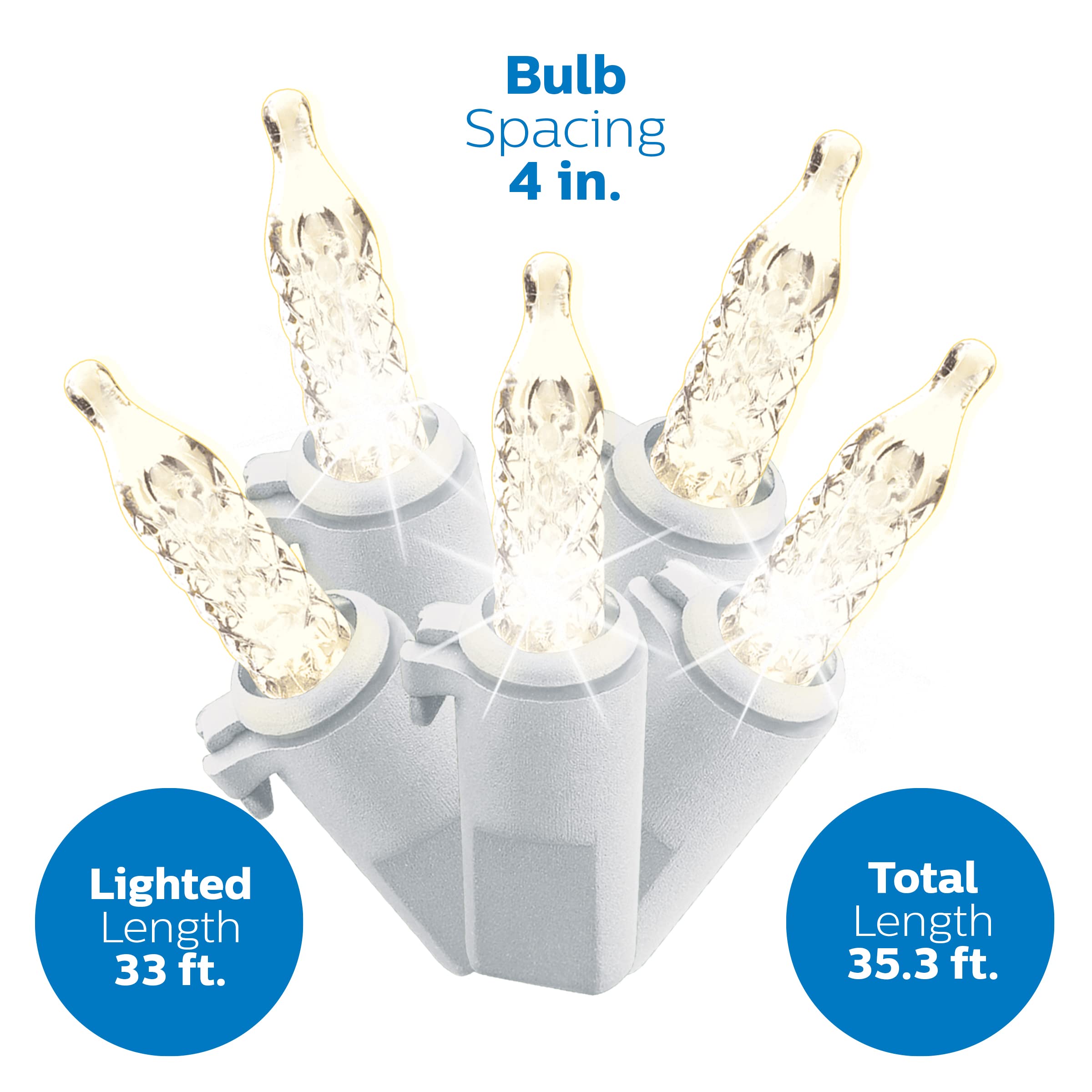 Philips Twinkling Mini String Lights Philips Dual Color LED Micro