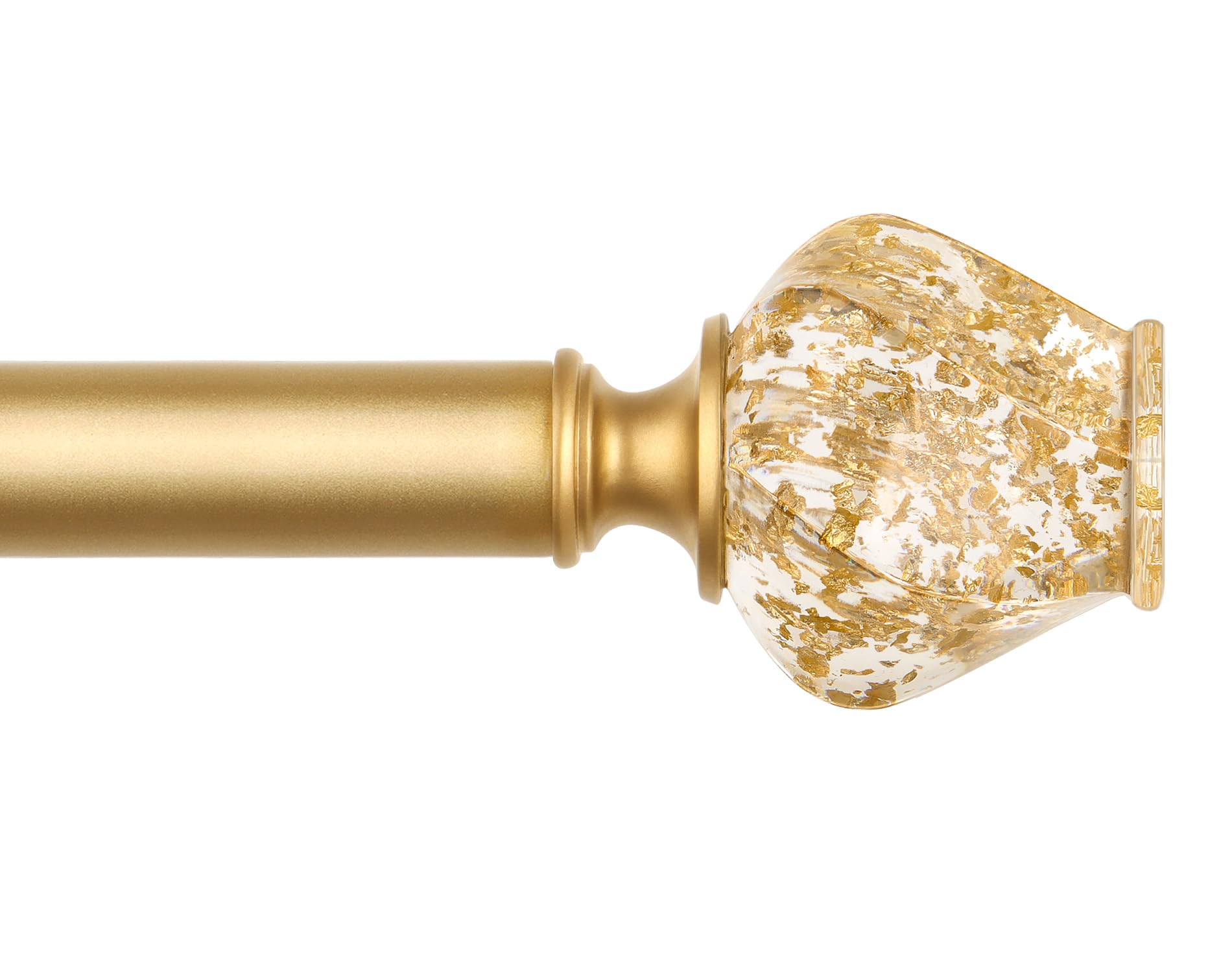 Snapklik.com : Gold Curtain Rod 32 To 86 Inch, HOTOZON Heavy Duty ...