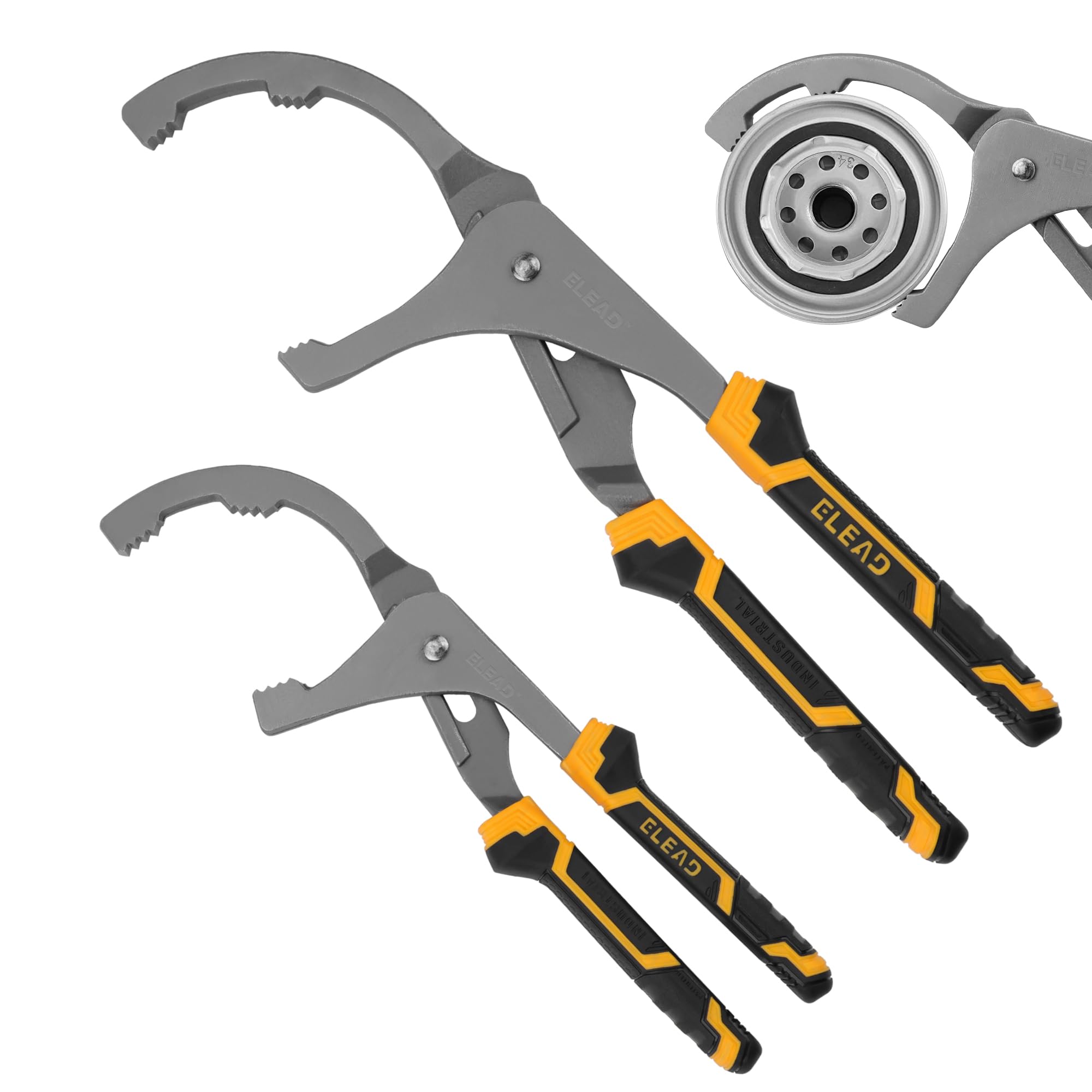 Water Oil Filter Wrench VKQ 8-Inch Adjustable Strap Wrench - For ...