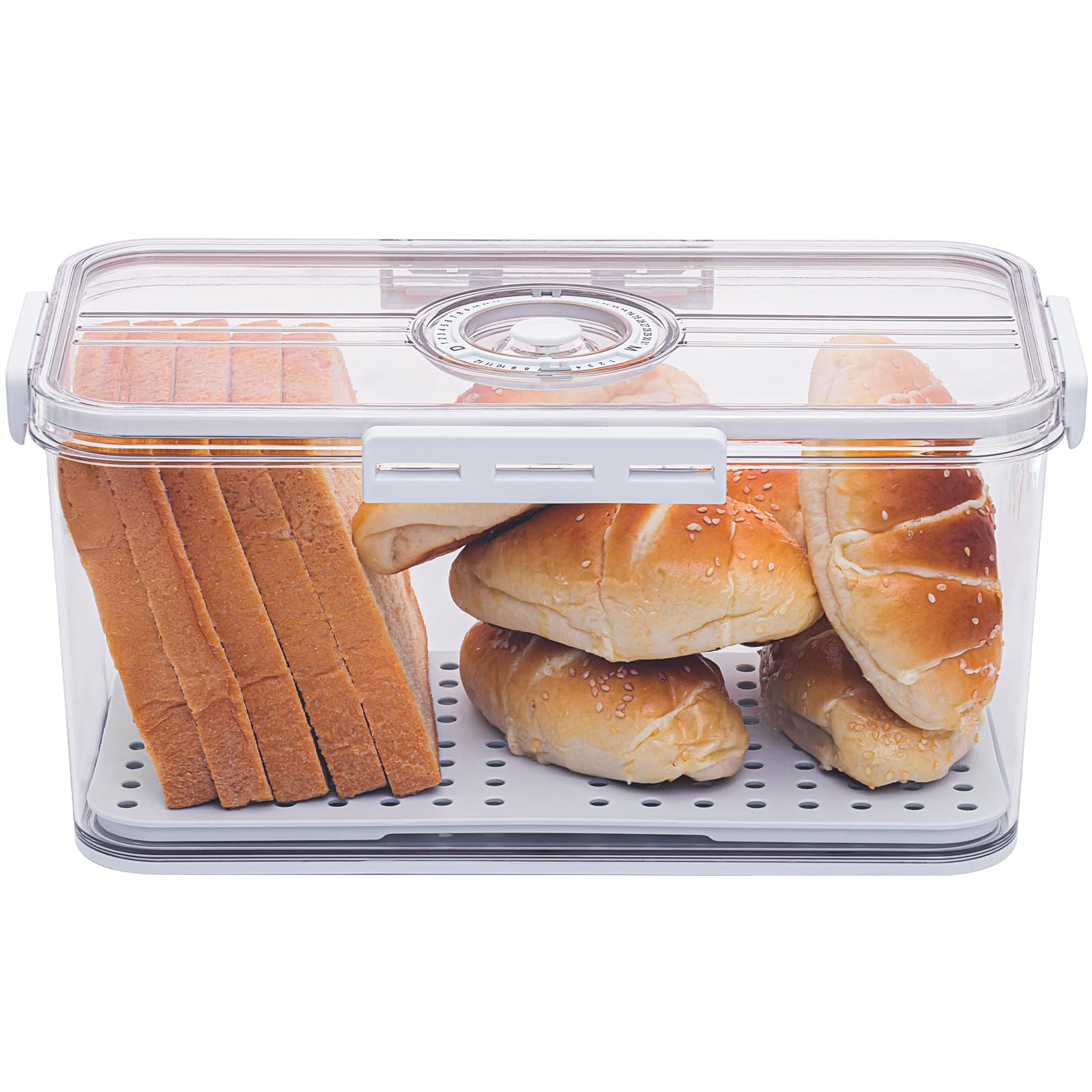 Amazon.com: ANYPROLUS Bread Box for Homemade Bread, Bread Boxes for ...