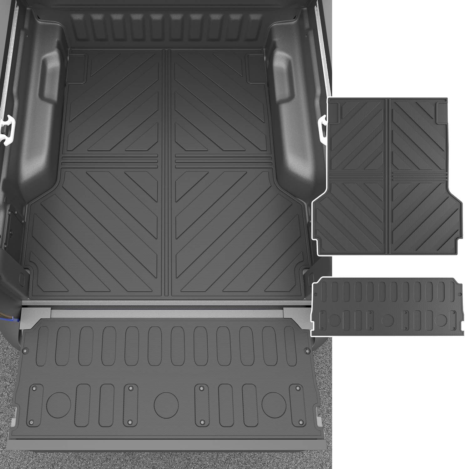 powoq Truck Bed Mat Compatible with 2022-2024 Ford Maverick Tailgate ...