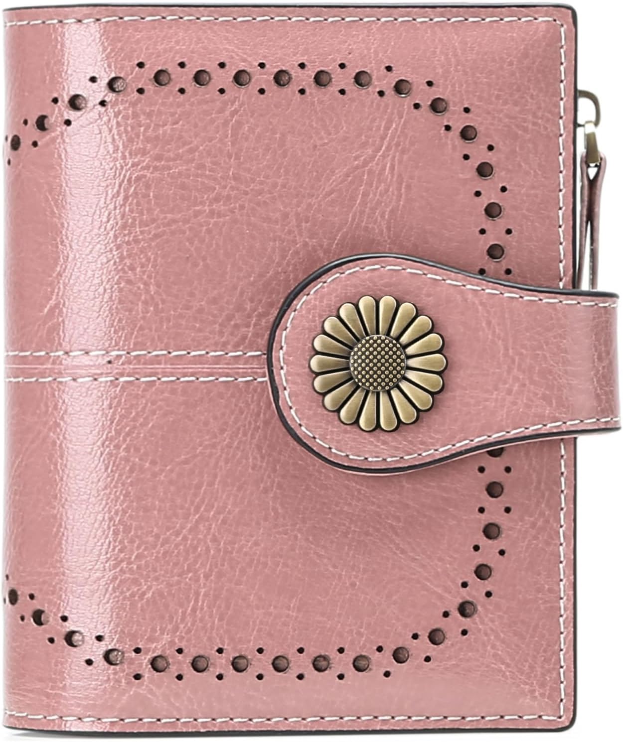 Amazon.com: Tipmile Small Wallet for Women Bifold RFID Blocking Card ...
