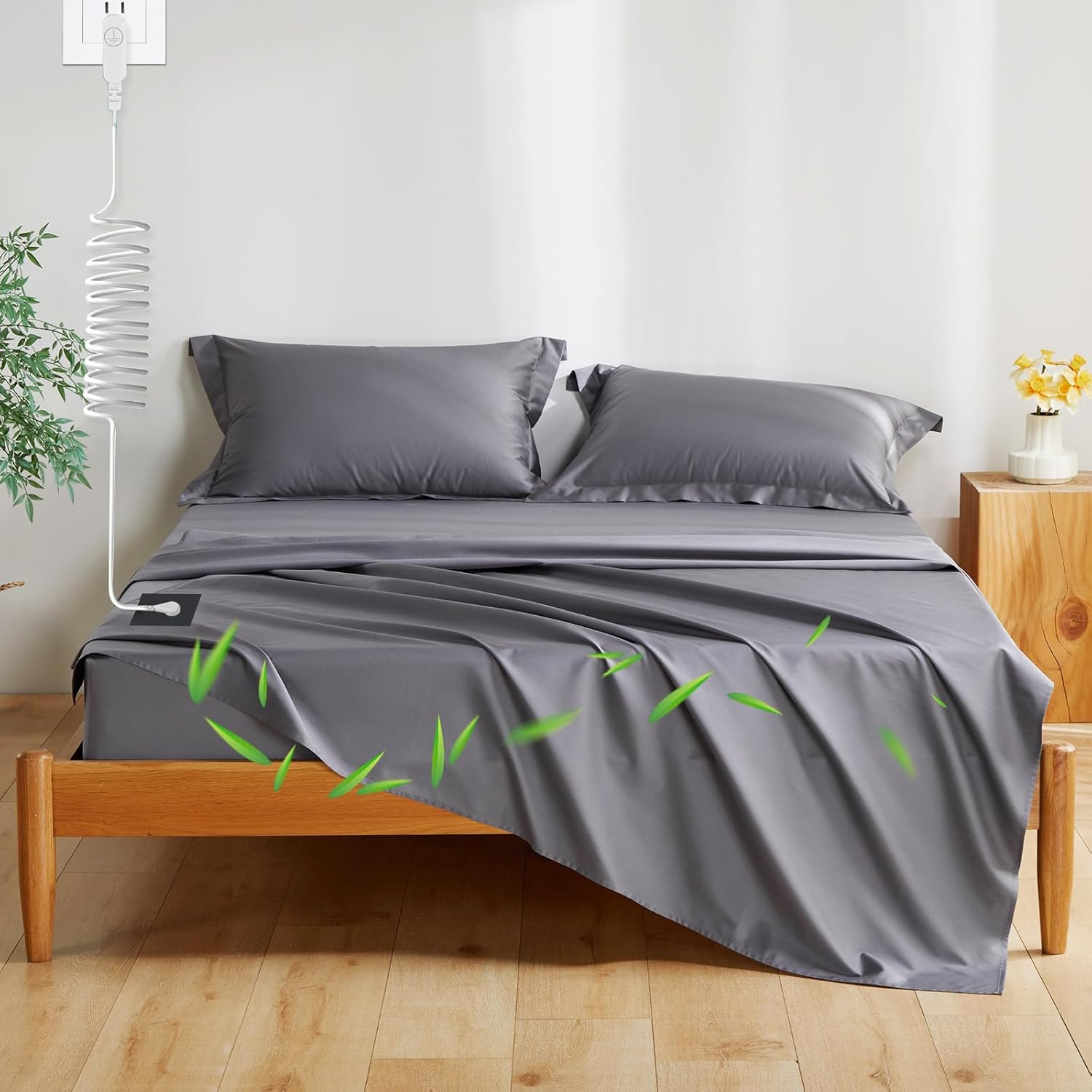 Amazon.com: OZUBEEL Grounding Sheets, 10% Silver Fiber Grounding Fitted ...