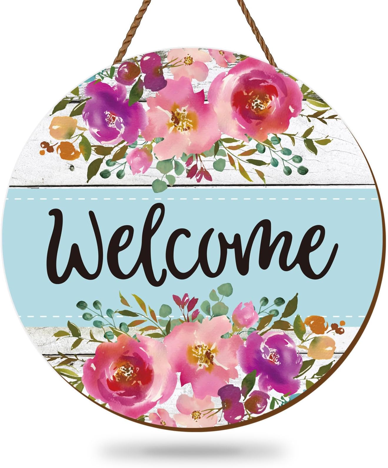 Amazon.com : YHNTGB Spring door decorations Spring welcome hanging sign ...