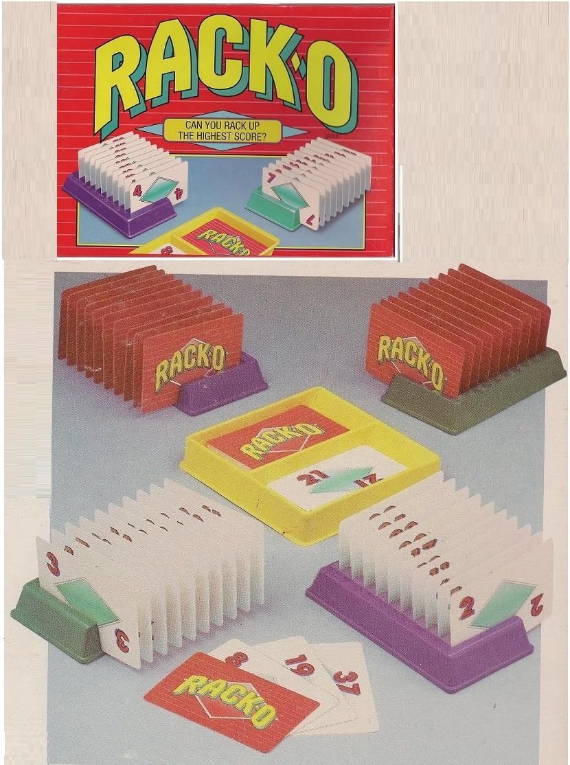 Racko Card Game - 50th Anniversary : Amazon.com.br: Brinquedos e Jogos