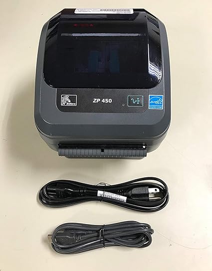 Zebra ZP 450 Label Thermal Bar Code Printer ZP450-0501-0000A (Renewed ...