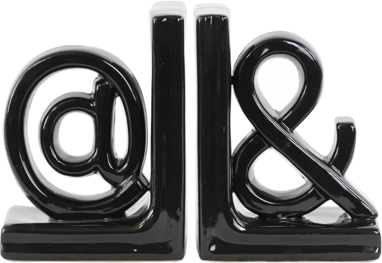 Amazon.com: Urban Trends Ceramic Alphabet Sculpture @& Bookend LG ...