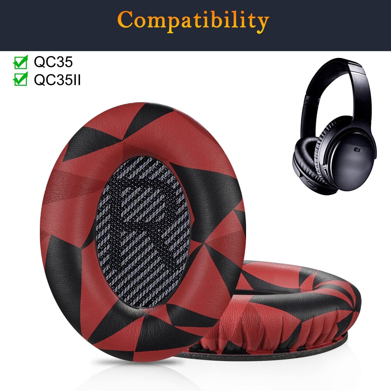 SoloWIT Professional Ear Pads Cushions Replacement, Earpads for Bose ...