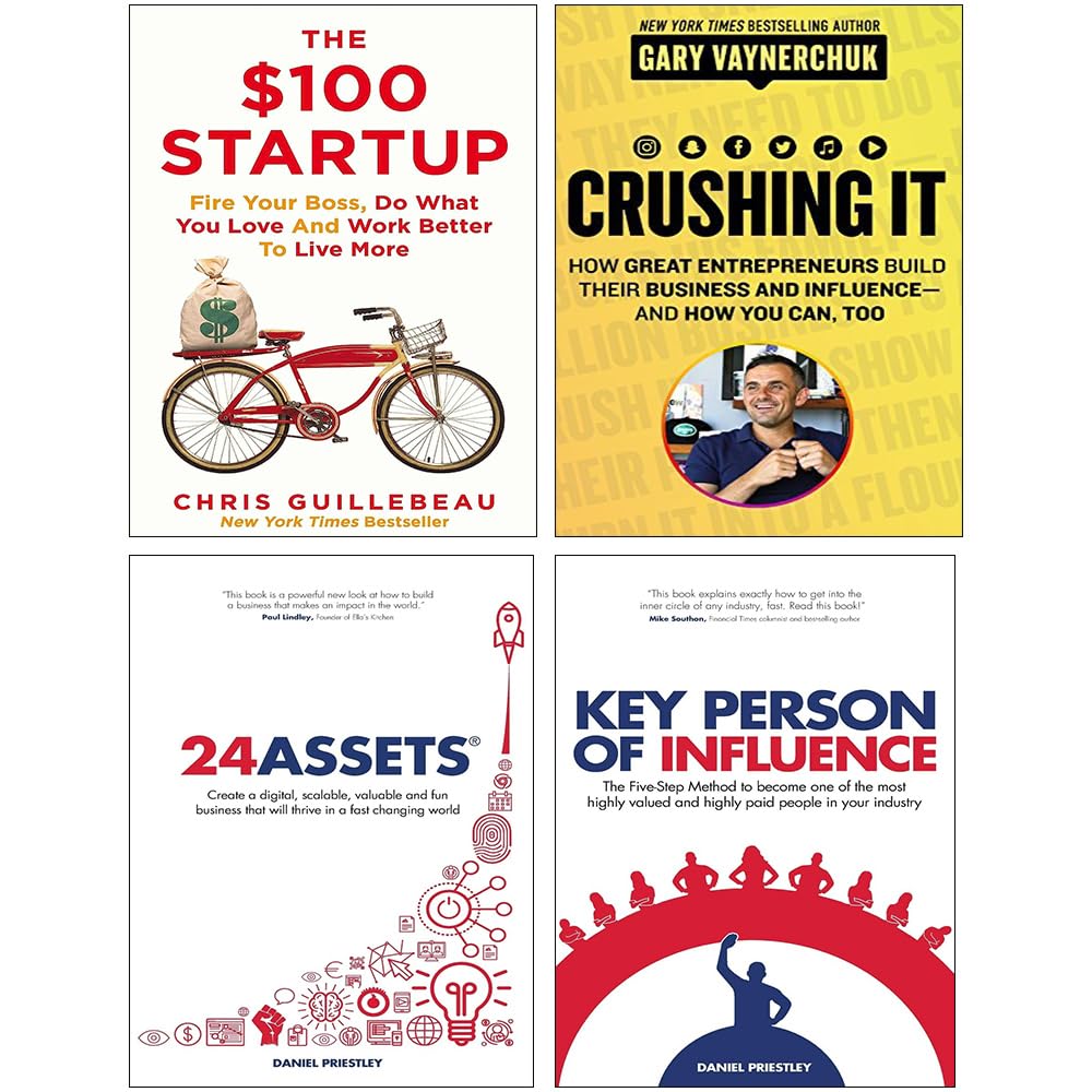 crushing It!, Key Person of Influence, 24 Assets & The $100 Startup 4 ...
