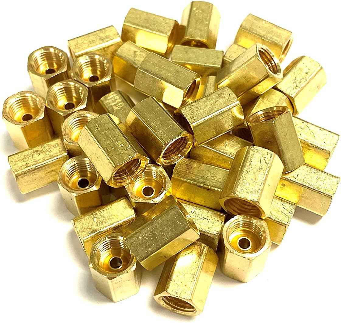 Amazon.com: The Stop Shop Inverted Flare Brake Line Union for 1/4" tube ...