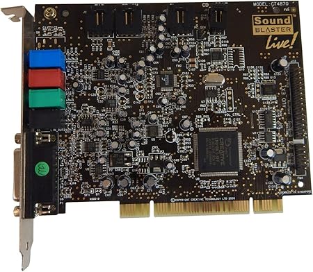 Amazon.com: Creative Labs Sound Blaster Live PCI Sound Card CT4870 ...