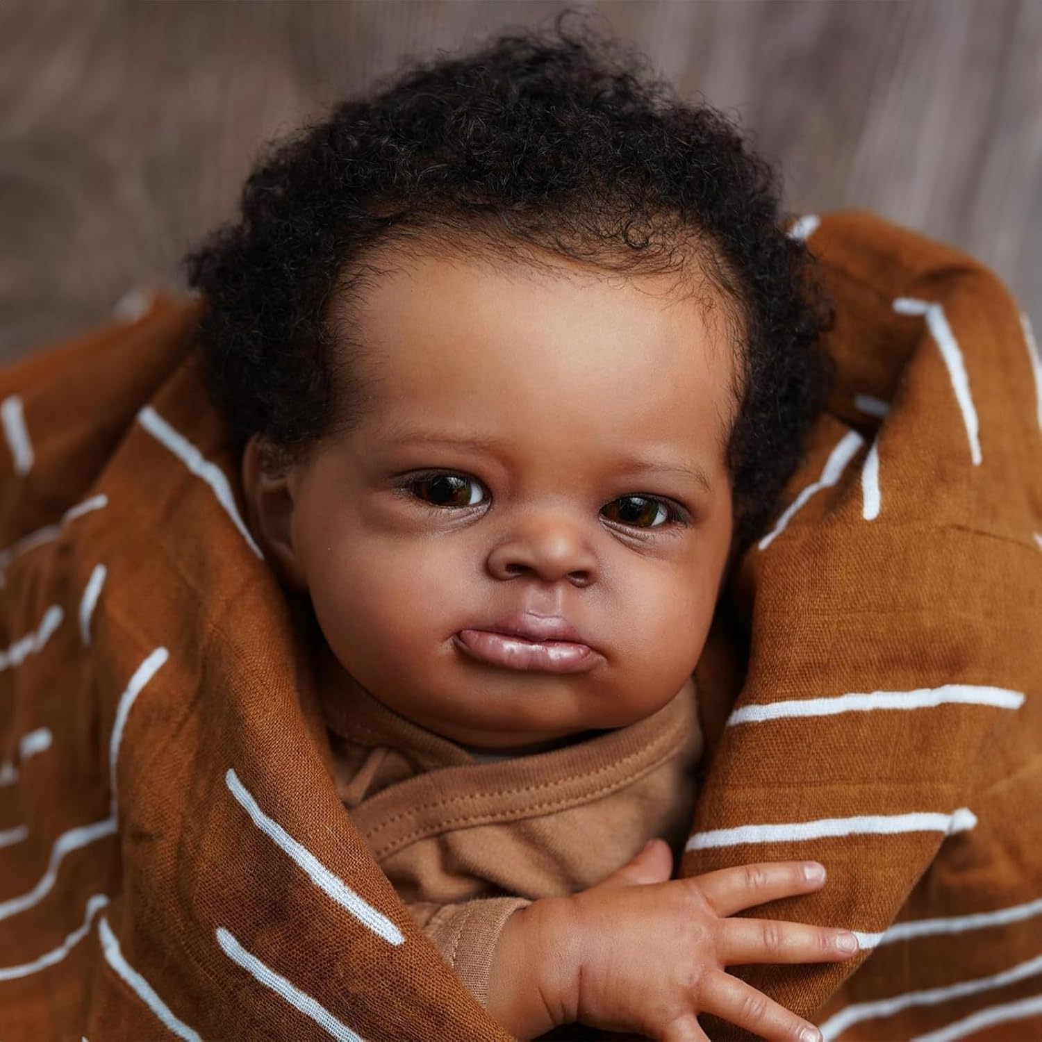 CHAREX Reborn Baby Dolls Black - 20 Inch Realistic African American ...