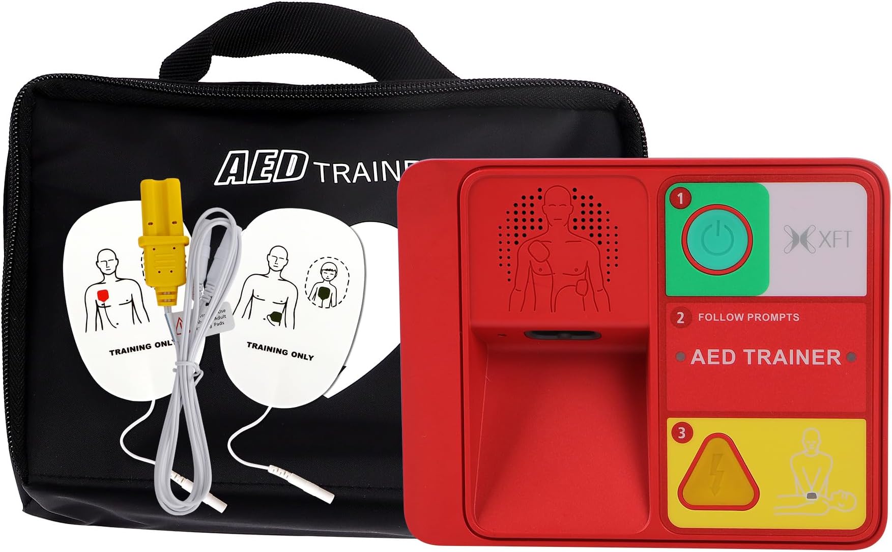 Amazon.com: XFT AED Trainer & AED Simulator & AED Defibrillator for ...