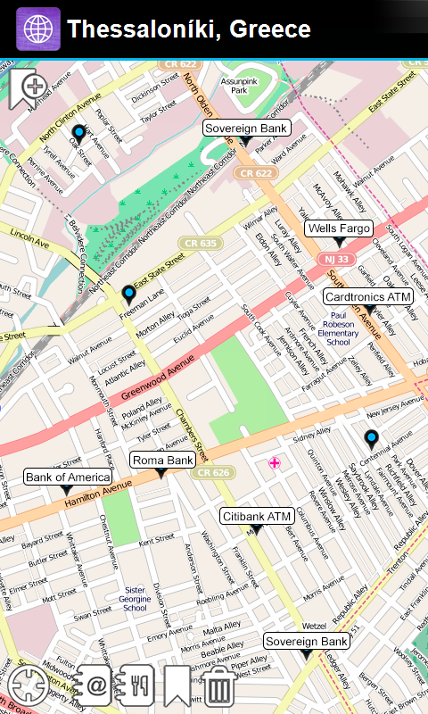 Salonicco, Grecia Offline Mappa - Smart Sulutions: app su Amazon Appstore