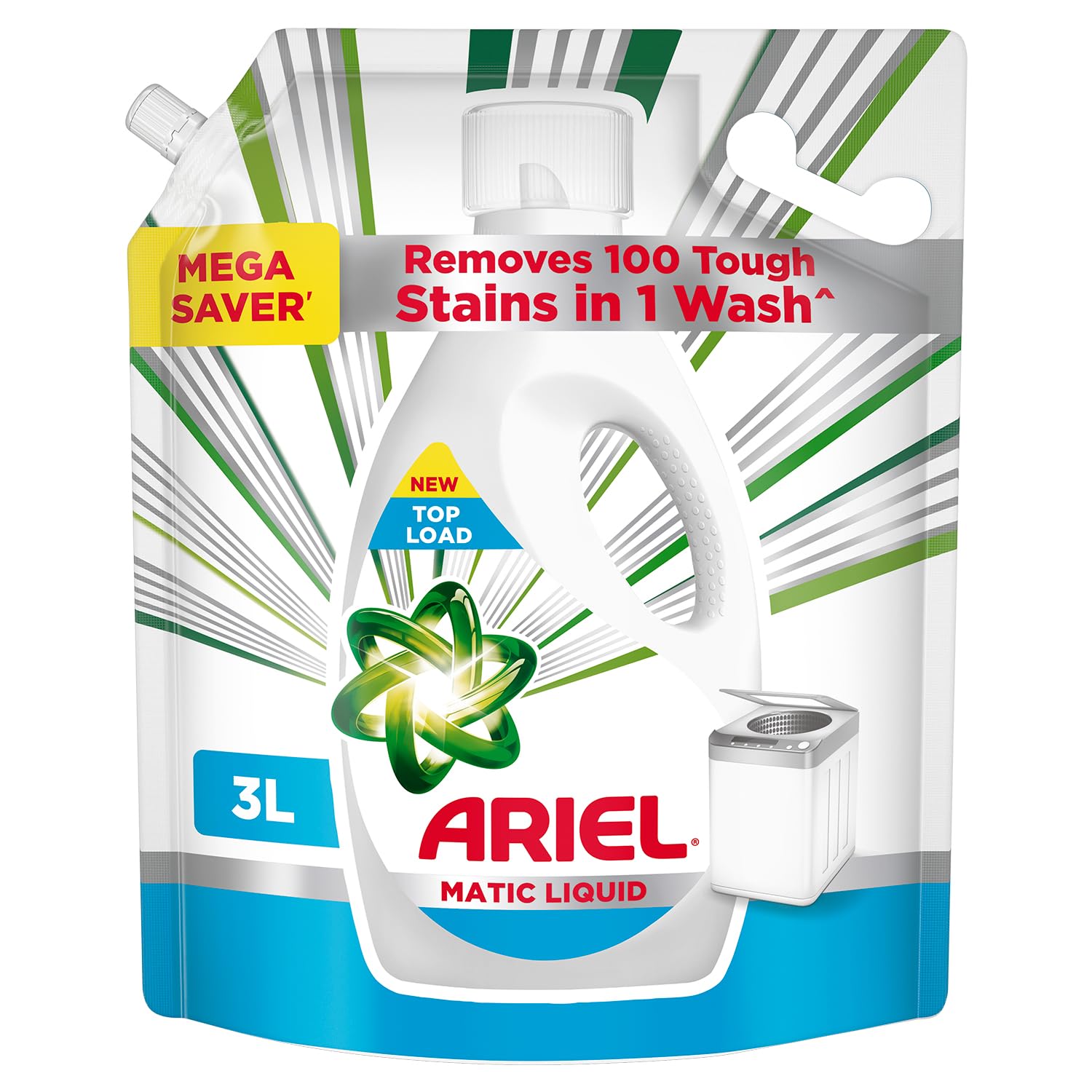Ariel Top Load Matic Liquid Detergent 3Ltr : Amazon.in: Health & Personal Care
