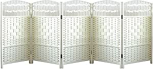 Amazon.com: Short Room Divider,19.68-47.24in Rattan Room Partitions,DIY ...