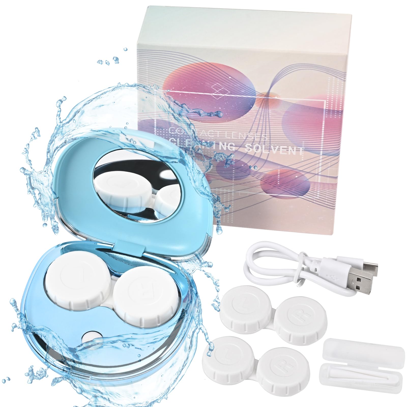Amazon.com: VORDRASSIL MV3 Series Ultrasonic Contact Lens Cleaner ...