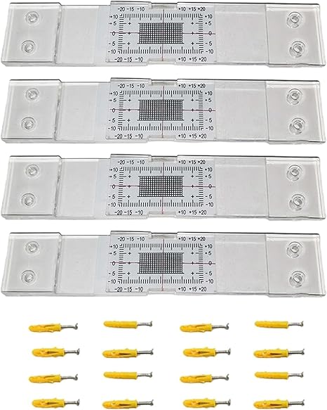 Standard Concrete Crack Gauge (2 Pack Or 4 Pack) Accurate Crack ...