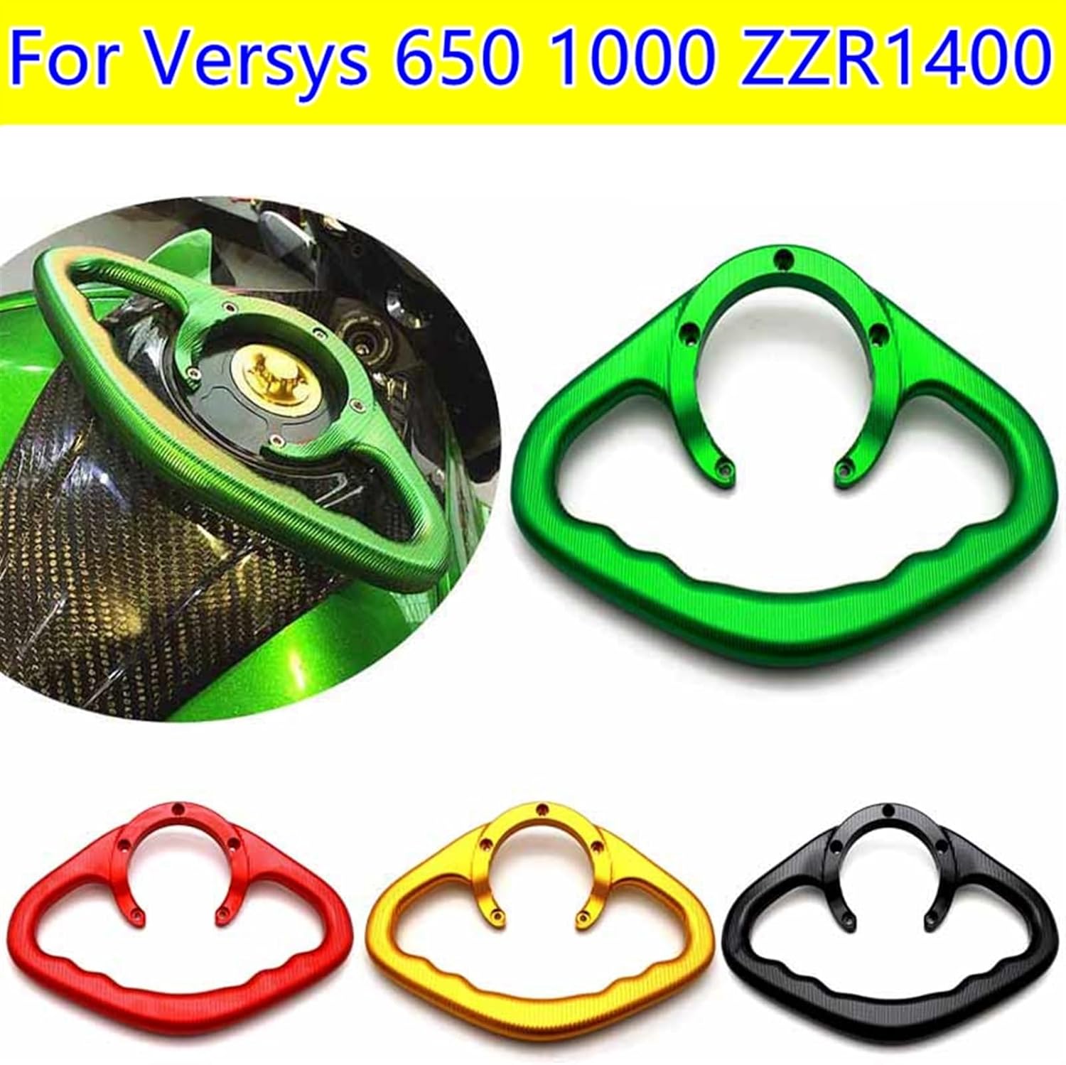 Motorcycle Passenger Handles for Kawasaki Versys 650 Versys 1000 ZZR ...