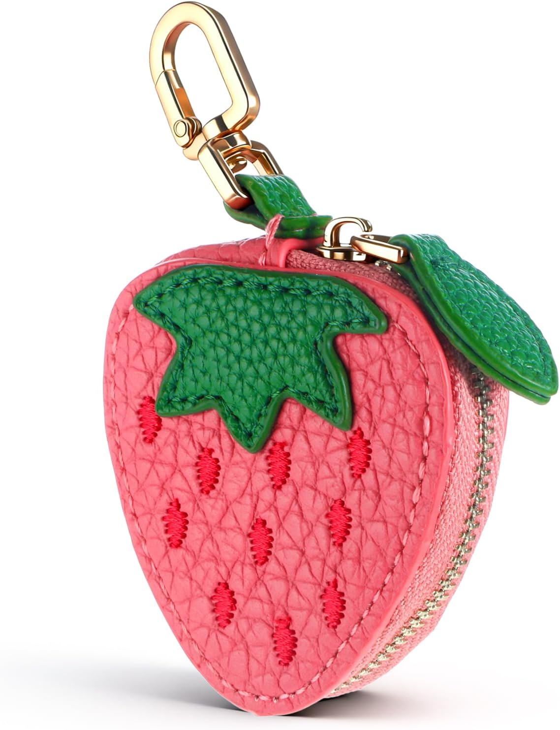 Strawberry Coin Purse Keychain Mini Fruit Shortcake Wallet Coin Pouch ...