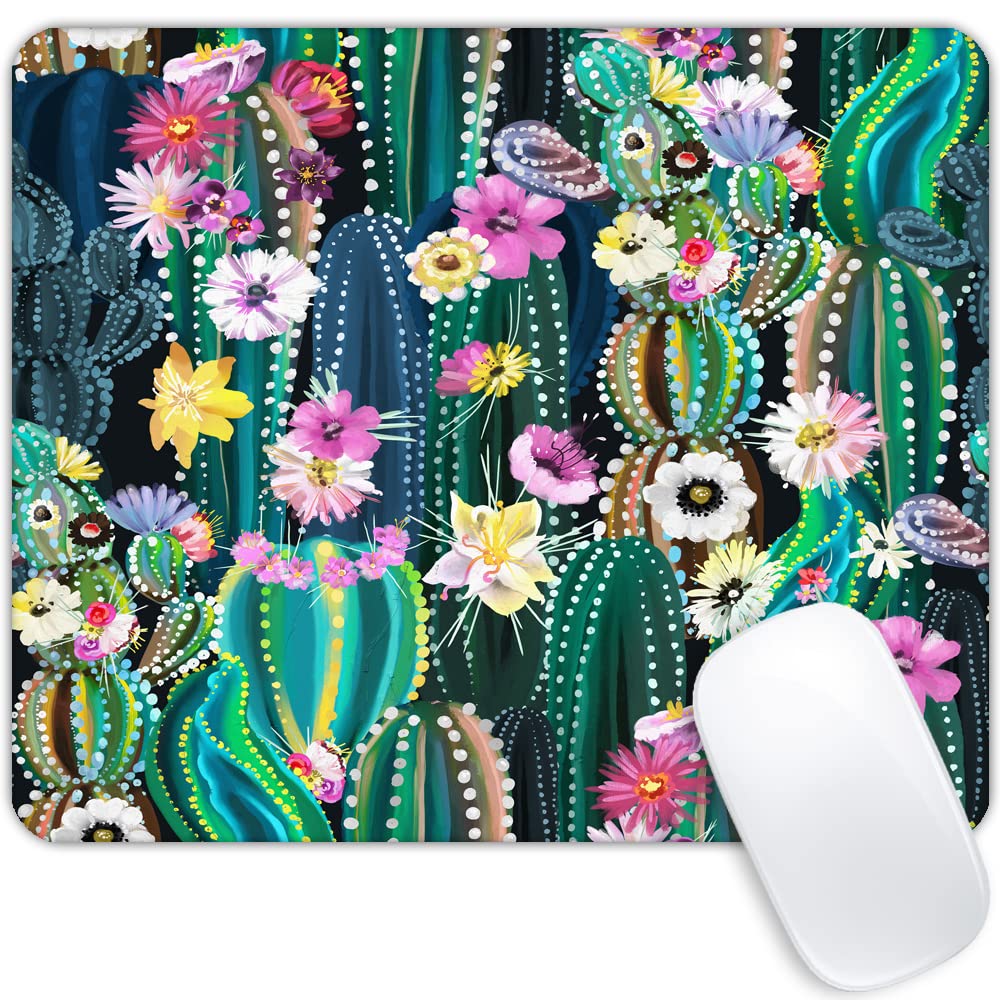 Amazon.com: Cactus Mouse pad Customized Mousepad Non-Slip Rubber Base ...
