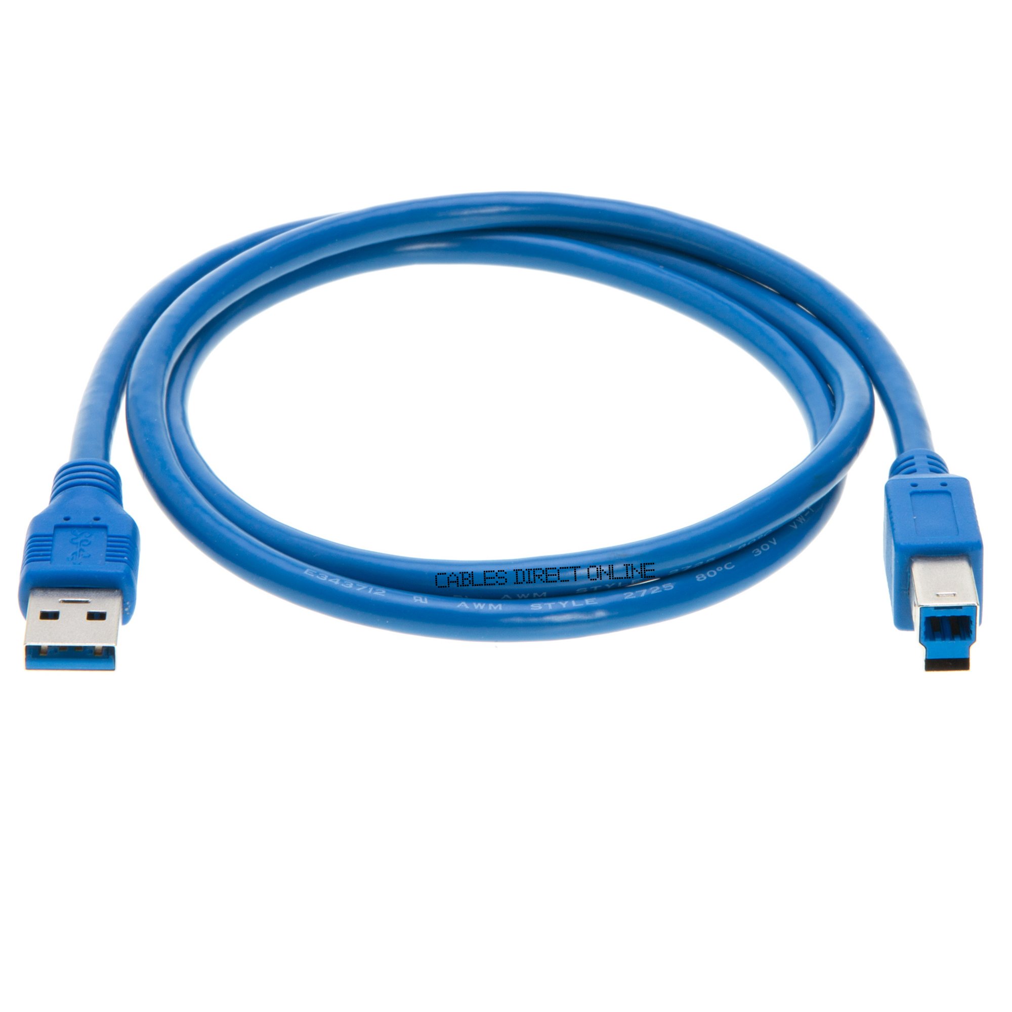 Amazon.com: Cables Direct Online USB 3.0 Cable 3FT, Male to Male Type A ...