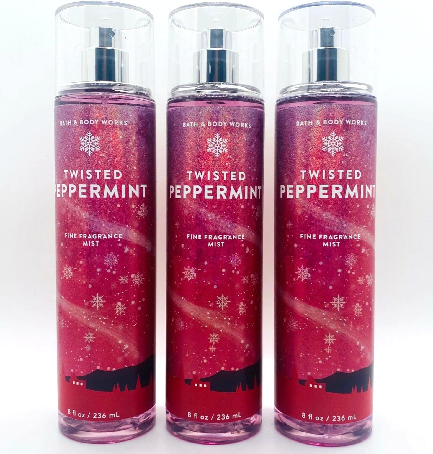 Amazon.com : Lot of 3 Bath & Body Works Holiday Traditions Twisted ...