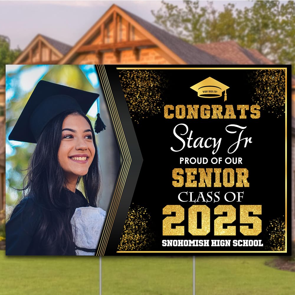 Amazon.com : Graduation Senior Sign 2025, Graduate Yard Sign ...