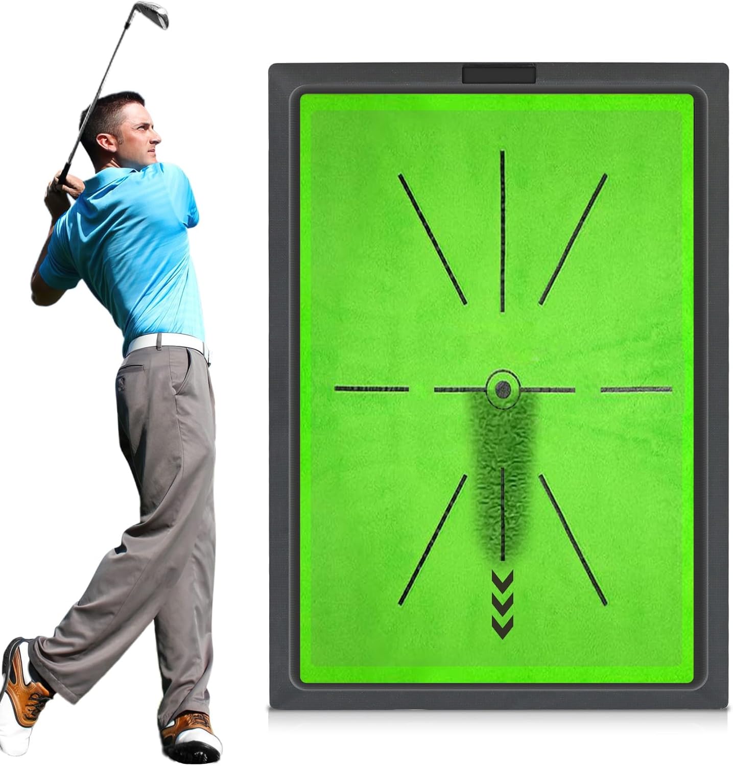 Amazon.com: ZOYYE Golf Impact Mats, Golf Training Mats for Swing ...
