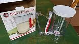 Norpro 1013 Batter Dispenser Clear/Red, 4 cup : Amazon.co.uk: Home ...