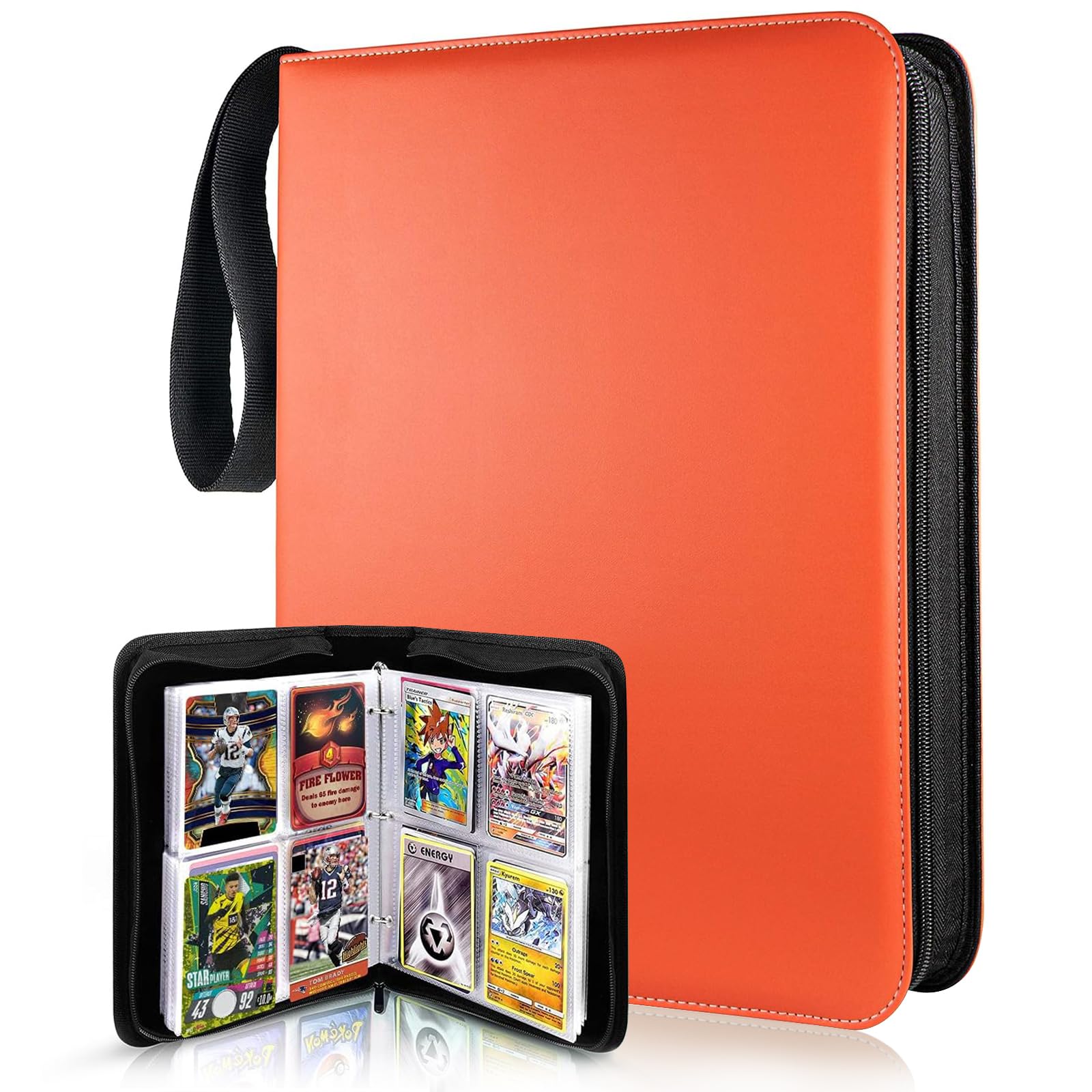 Snapklik.com : 400 Pockets TONESPAC Card Binder Carrying Holder Compatible
