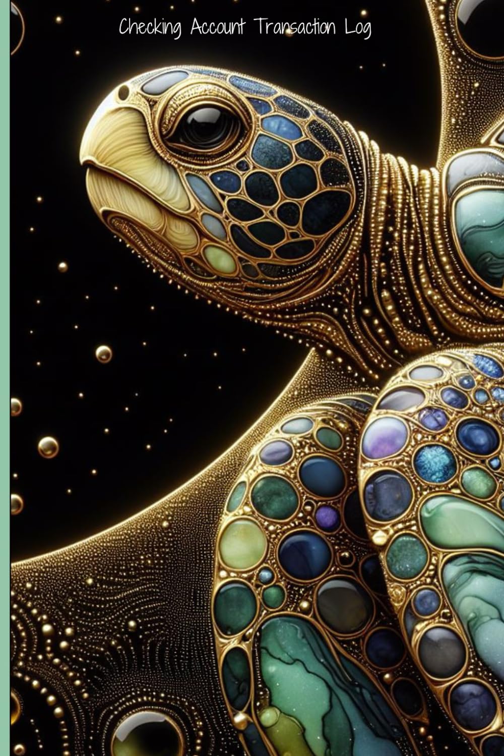 Elegant Turtle - Checking Account Log: A Bright & Easy Transaction Log ...