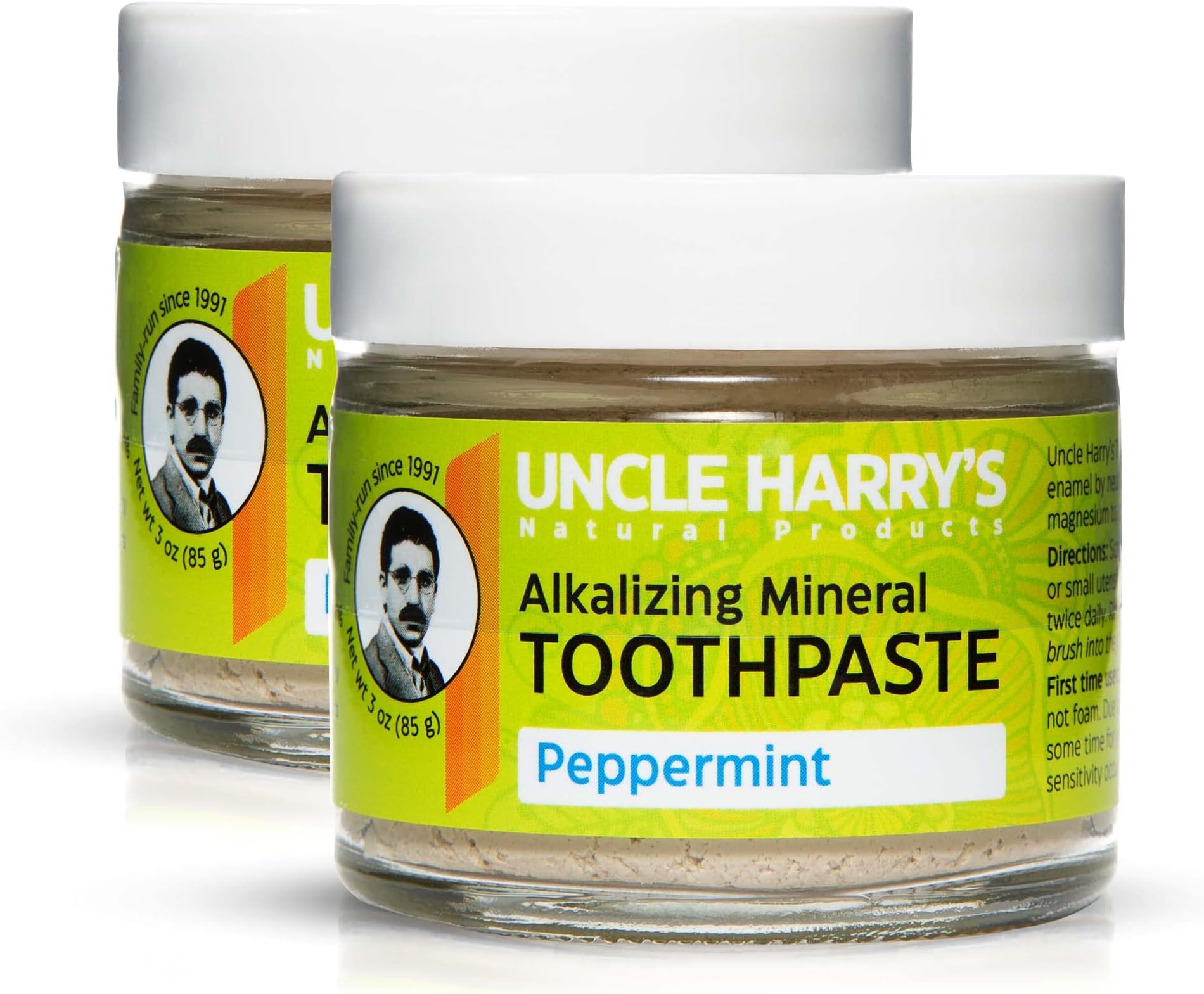 Amazon.com : Uncle Harry's Peppermint Remineralizing Toothpaste ...
