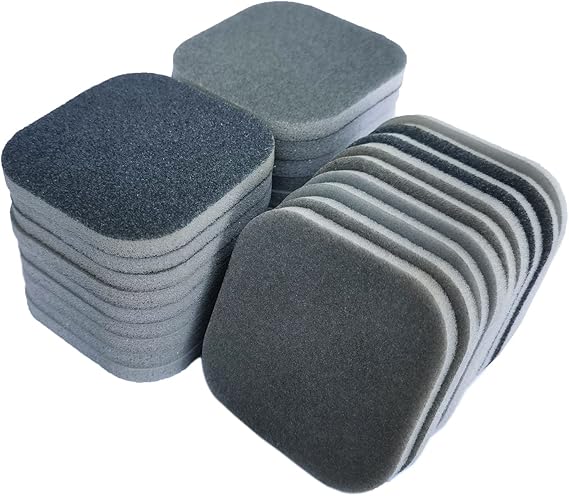 Amazon.com: 27 Pcs Sanding Sponge Soft Touch Sanding Pads,Sand Paper ...