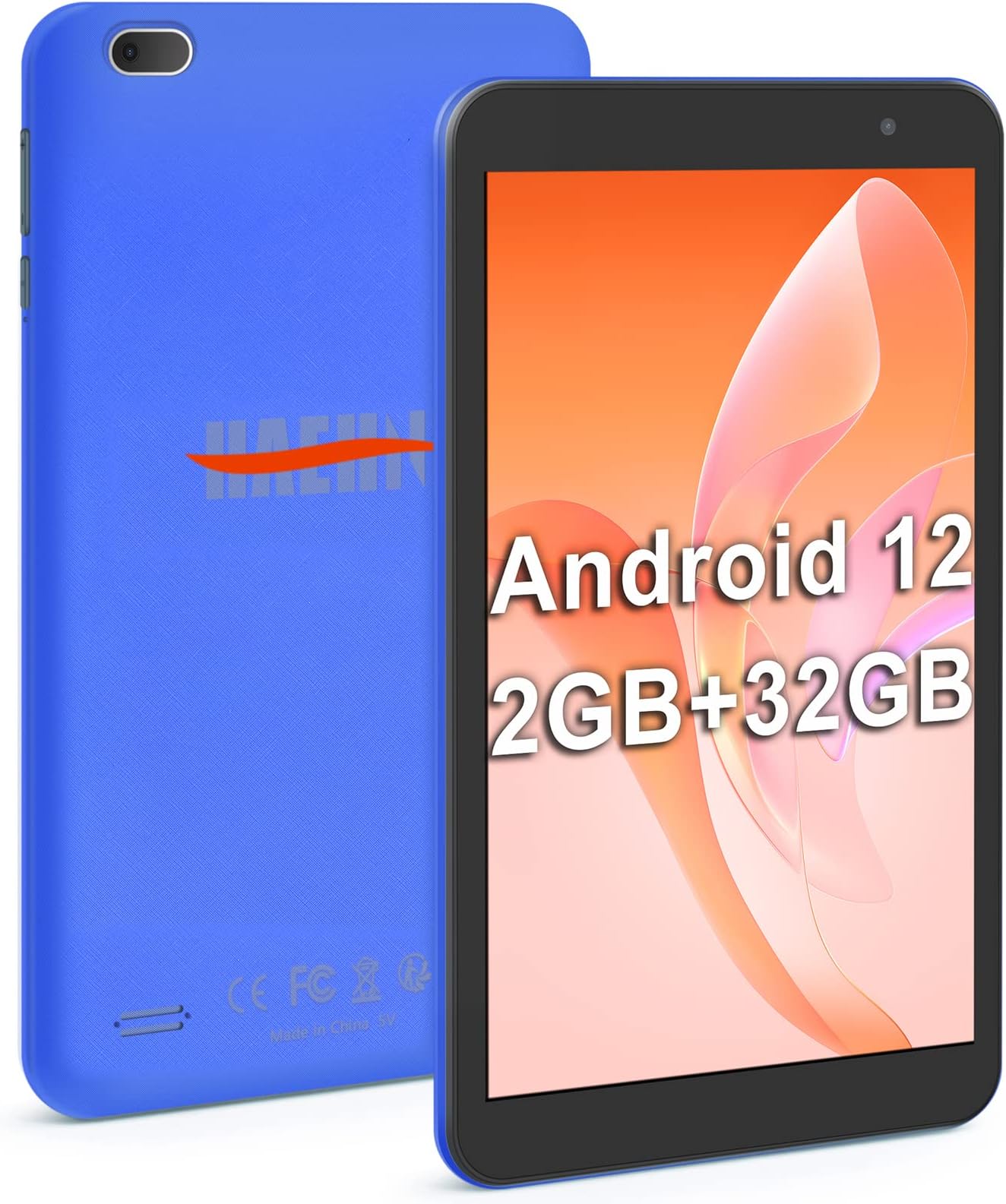 Haehne Tablet 8 Inch Android 12, Tablet PC, 2 GB RAM + 32GB ROM, Quad ...