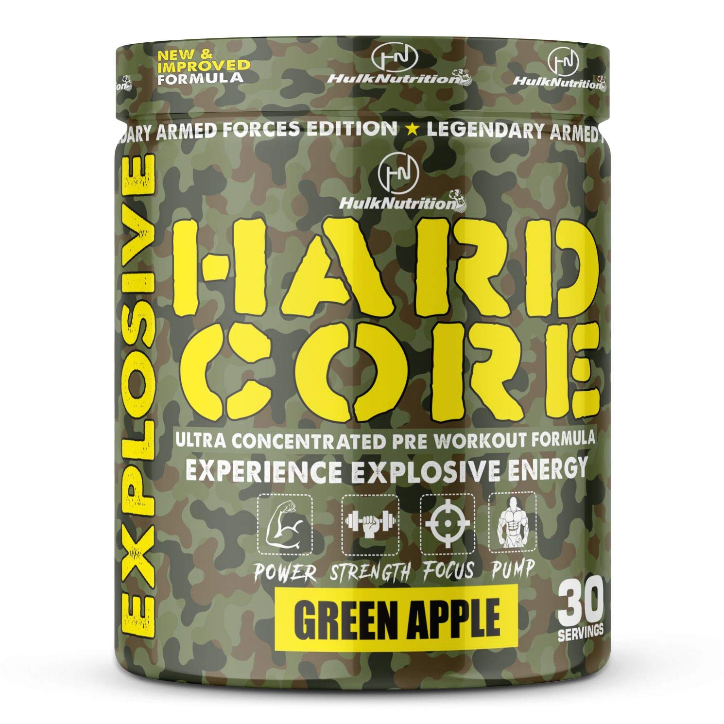Hulk Nutrition Preworkout | Lean Muscles Building | Strength | Mental ...